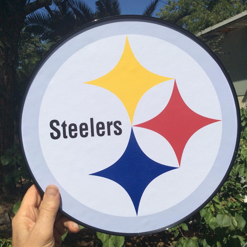 STEELERS Logo, as a Framed Round Poster - Etsy
