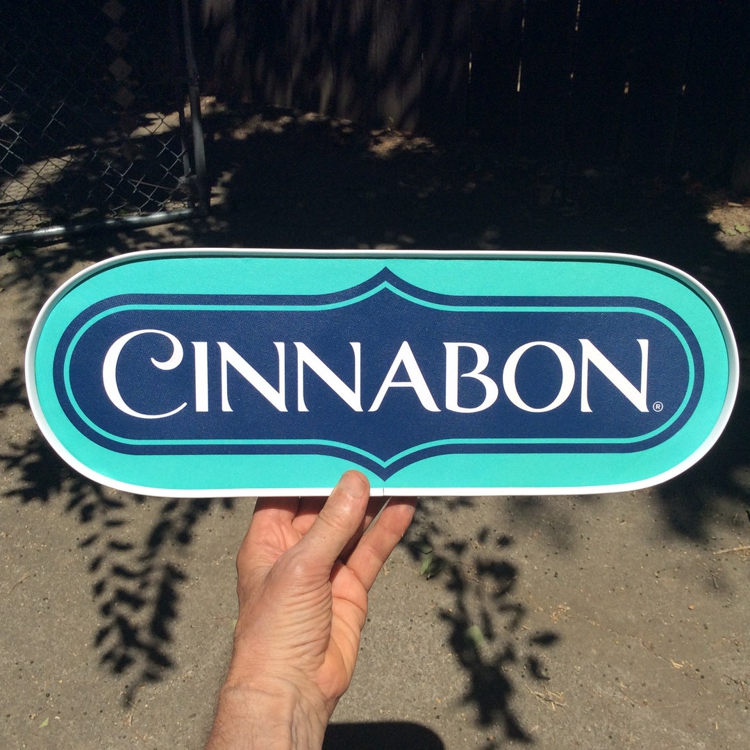 Cinnabon Logo, as a Framed Oblong Poster/sign - Etsy