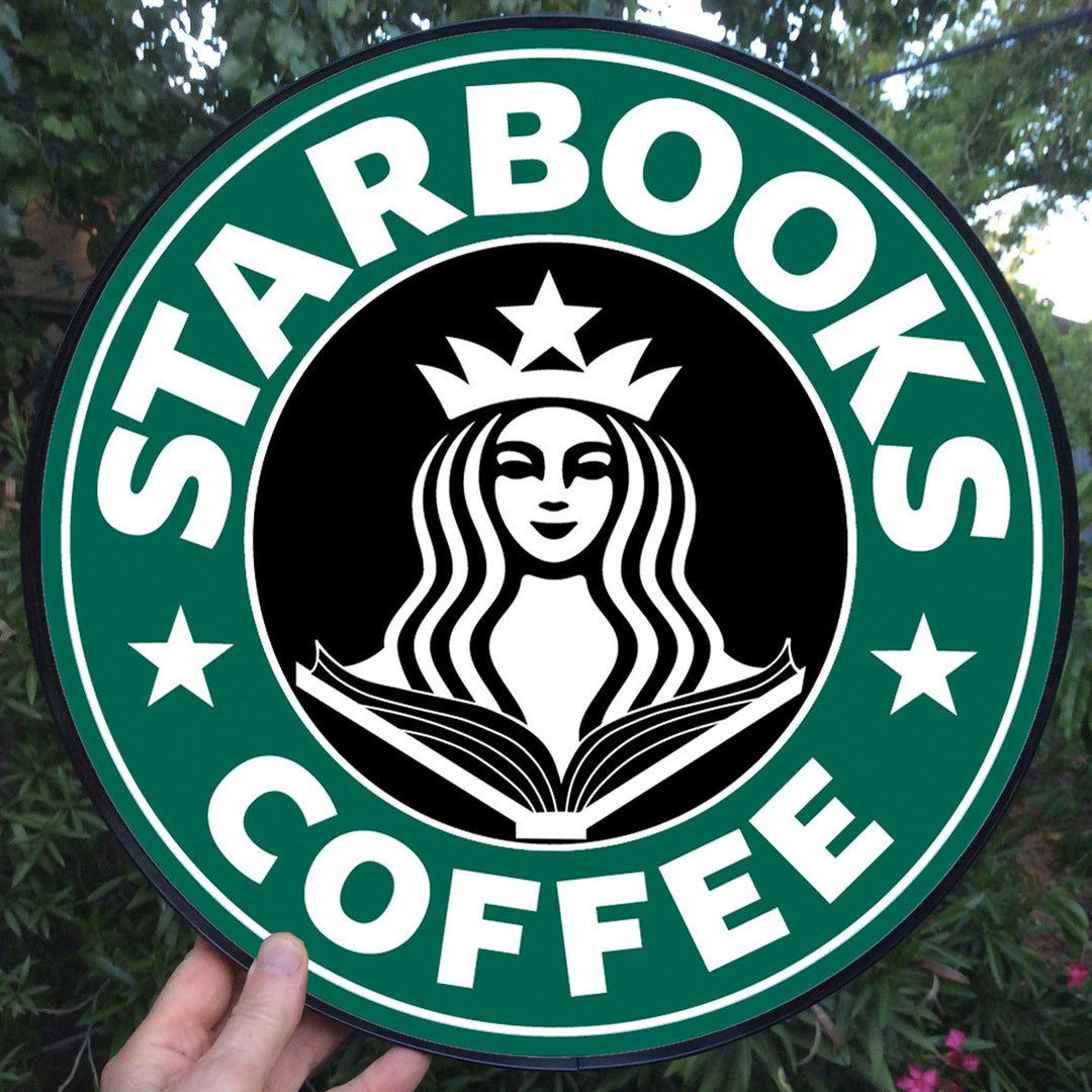 STARBOOKS COFFEE, as a Framed Round Poster - Etsy