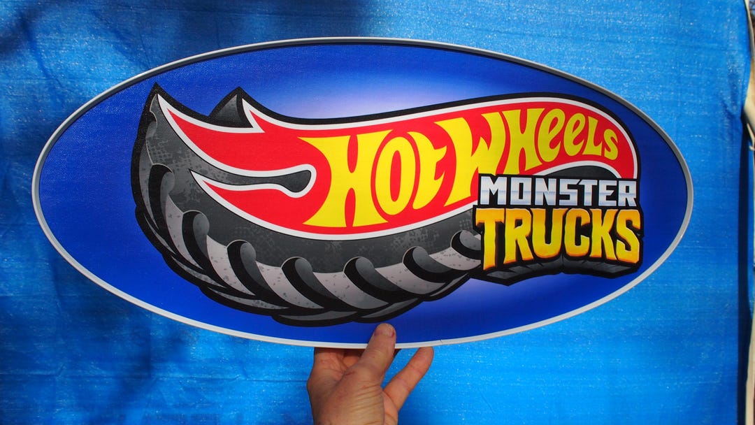 Hot Wheels Monster Trucks Framed Oval Posters/signs - Etsy