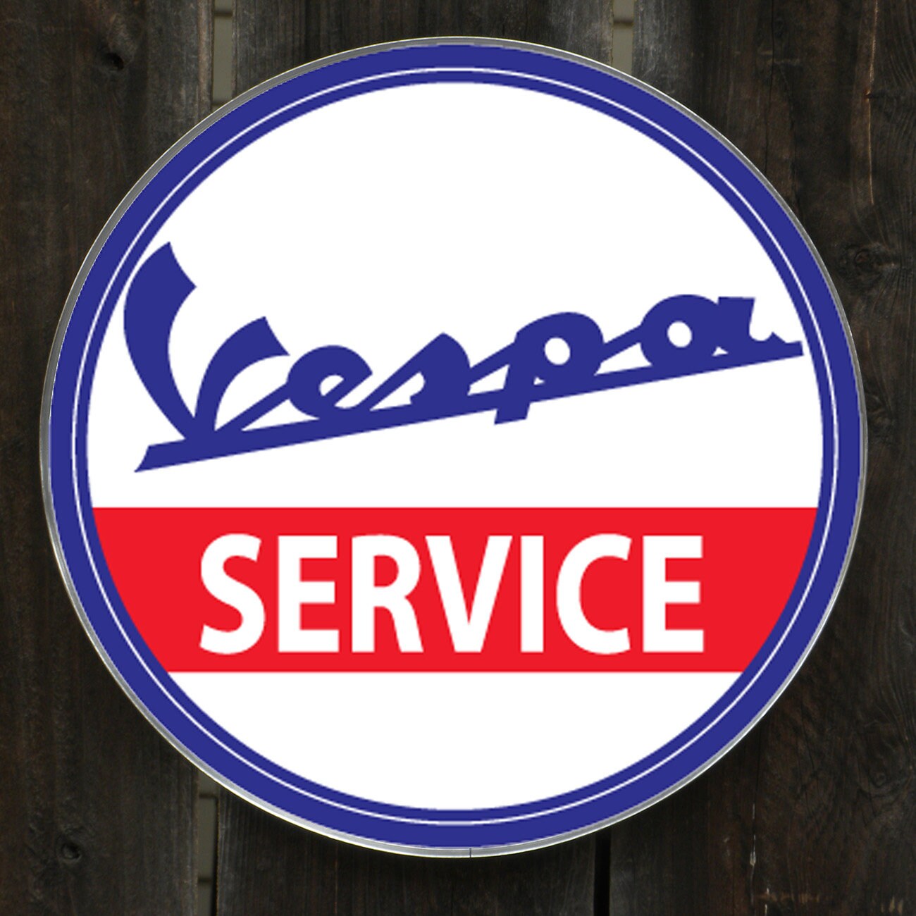 VESPA Vintage Art as a Framed Round Poster/sign - Etsy