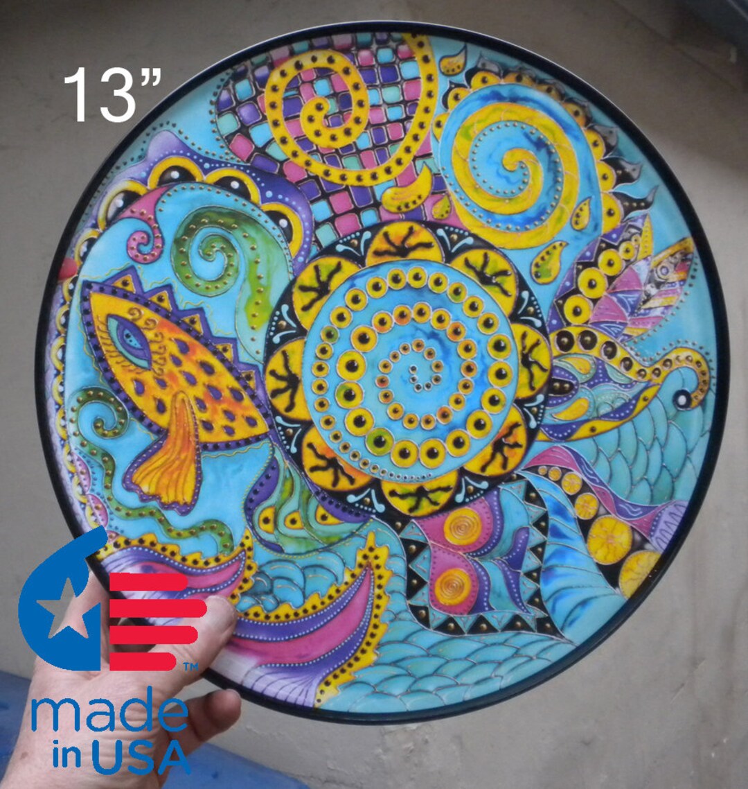 Undersea Life Framed Round Poster - Etsy