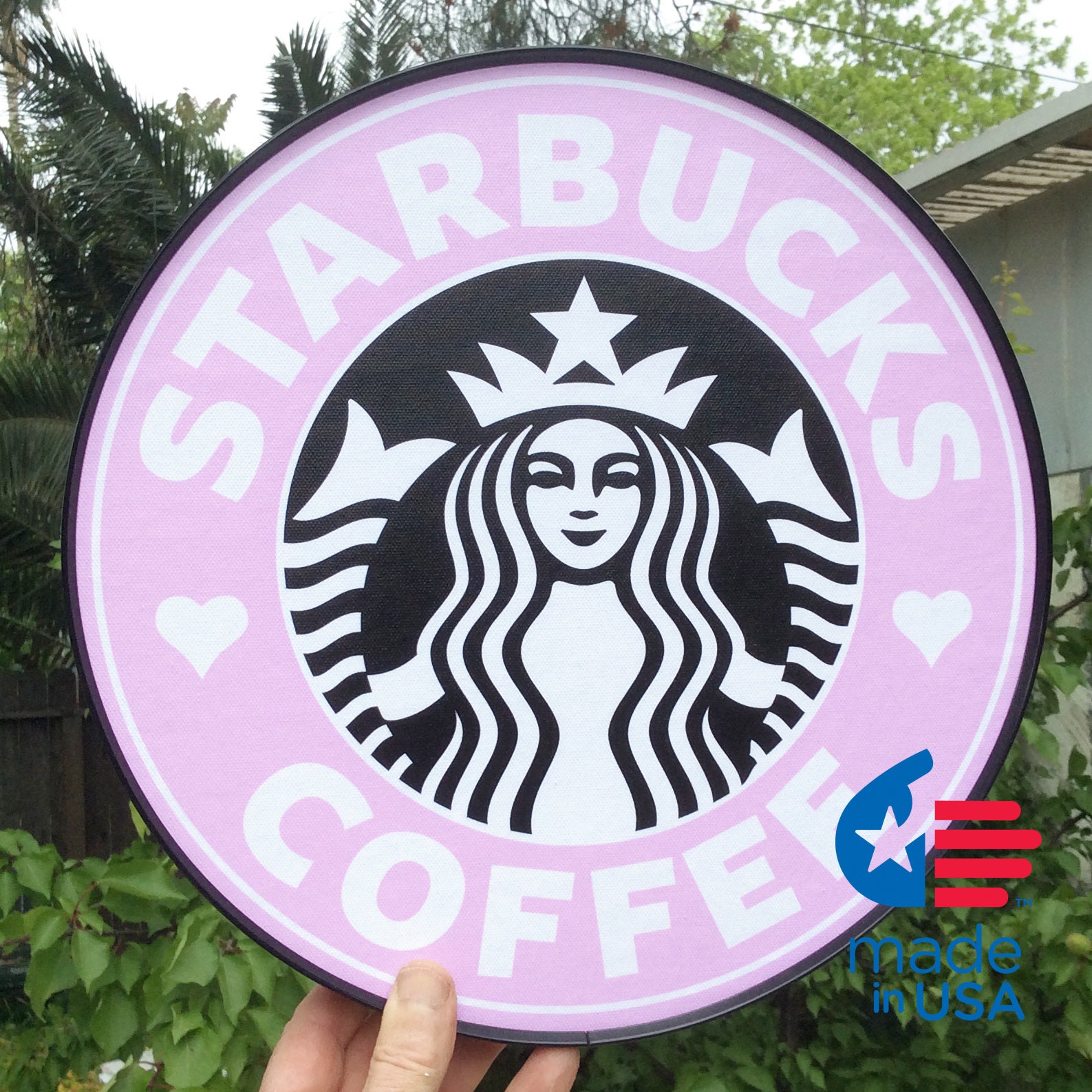 Starbucks Logo Pink