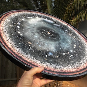 The Observable Universe Framed Round Poster - Version A - Etsy