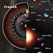 The Observable Universe Framed Round Poster Version B - Etsy