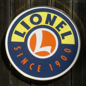 LIONEL Model Train Logo, as a Framed Round Poster - Etsy