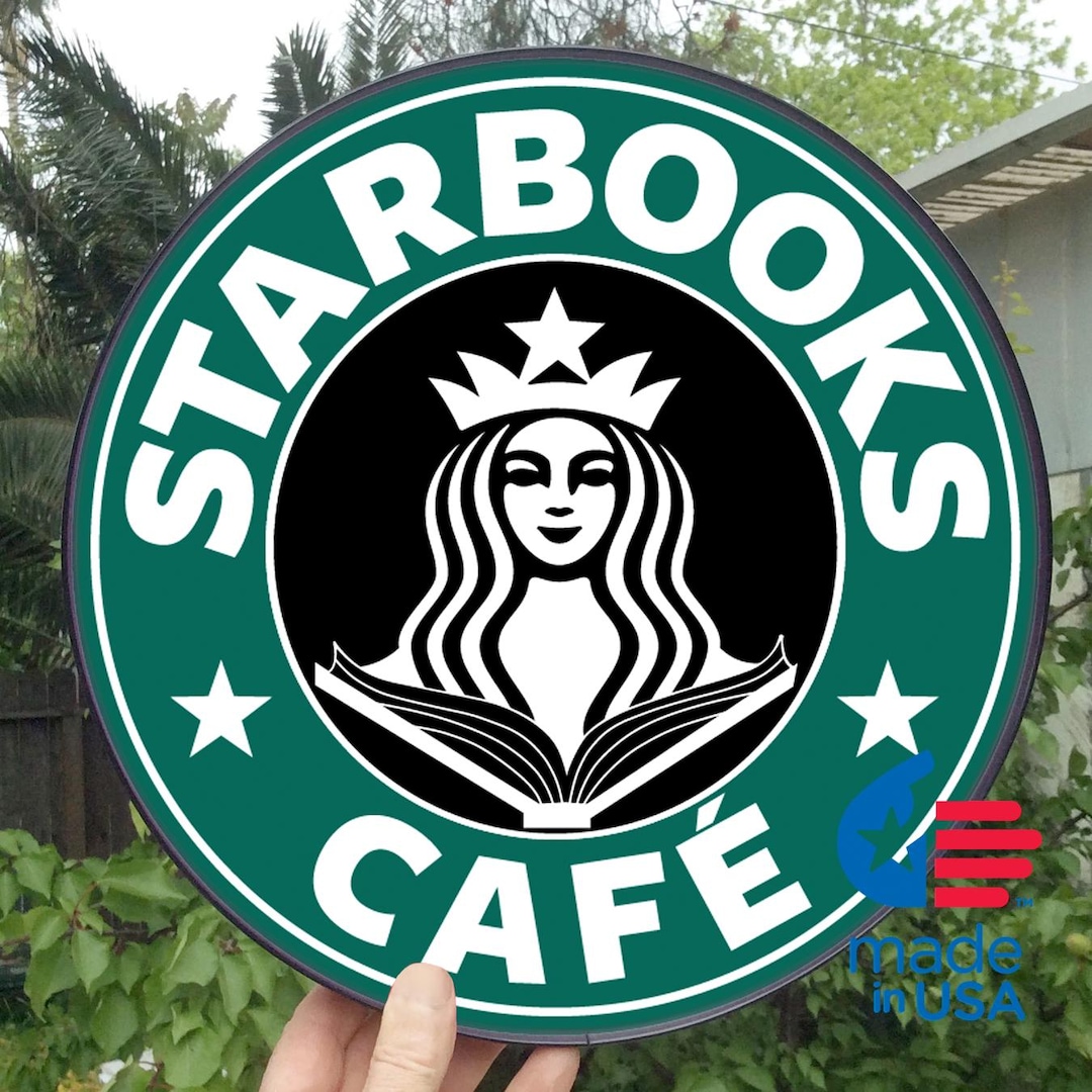 Starbooks Café, as a Framed Round Poster - Etsy