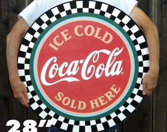 Round Coca Cola | Etsy