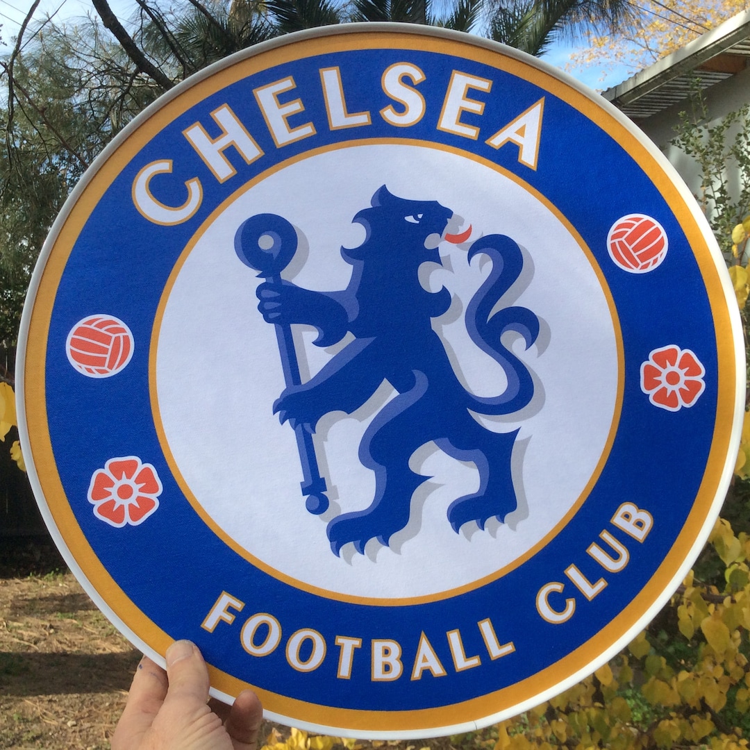 CHELSEA F.C. Logo as a Framed Round Sign/poster - Etsy UK