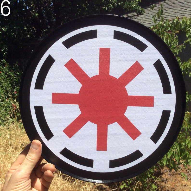 Star Wars Galactic Republic Emblem, as a Framed Round Poster/sign - Etsy