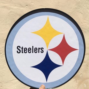 STEELERS Logo, as a Framed Round Poster - Etsy