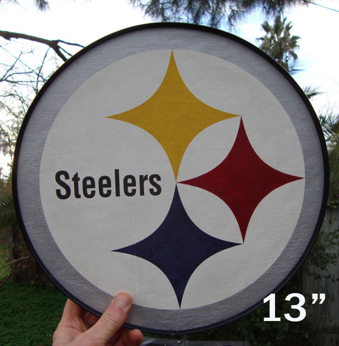 STEELERS Logo , as a Framed Round Poster - Etsy