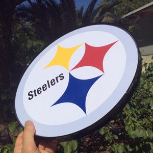 STEELERS Logo, as a Framed Round Poster - Etsy