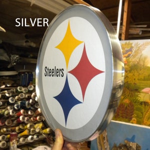 STEELERS Logo , as a Framed Round Poster - Etsy