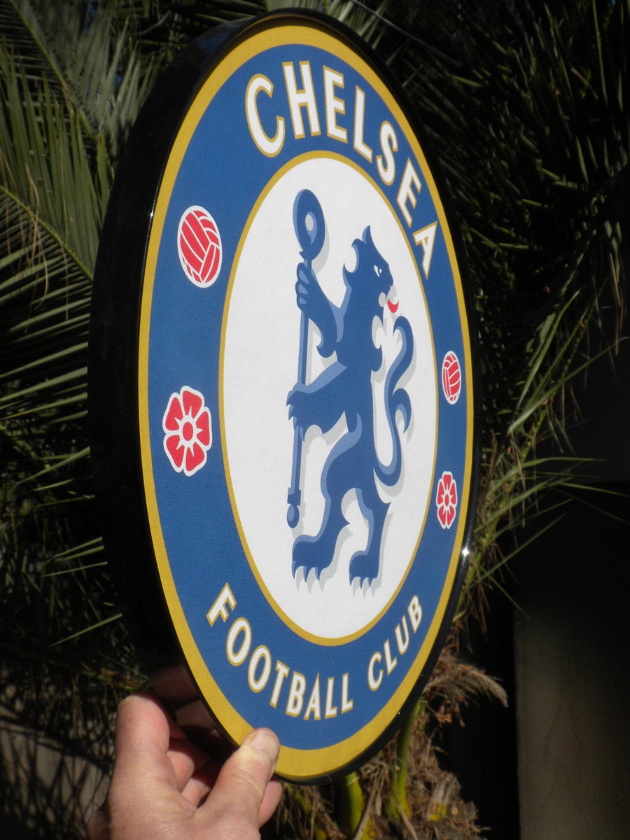 CHELSEA F.C. Logo as a Framed Round Sign/poster | Etsy