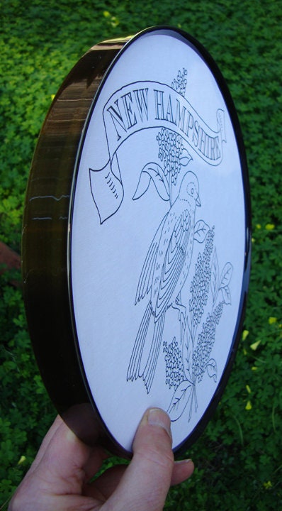 NEW HAMPSHIRE State Bird/flower Coloring Poster - Etsy