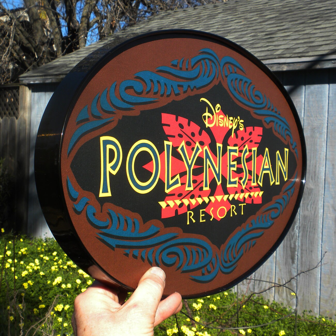 Disney's Polynesian Resort Oval Sign | Etsy