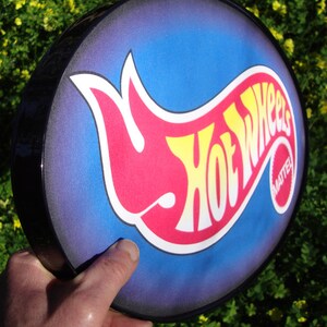Hot Wheels Logo Framed Oval Poster - Etsy