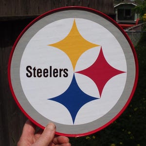 STEELERS Logo, as a Framed Round Poster - Etsy