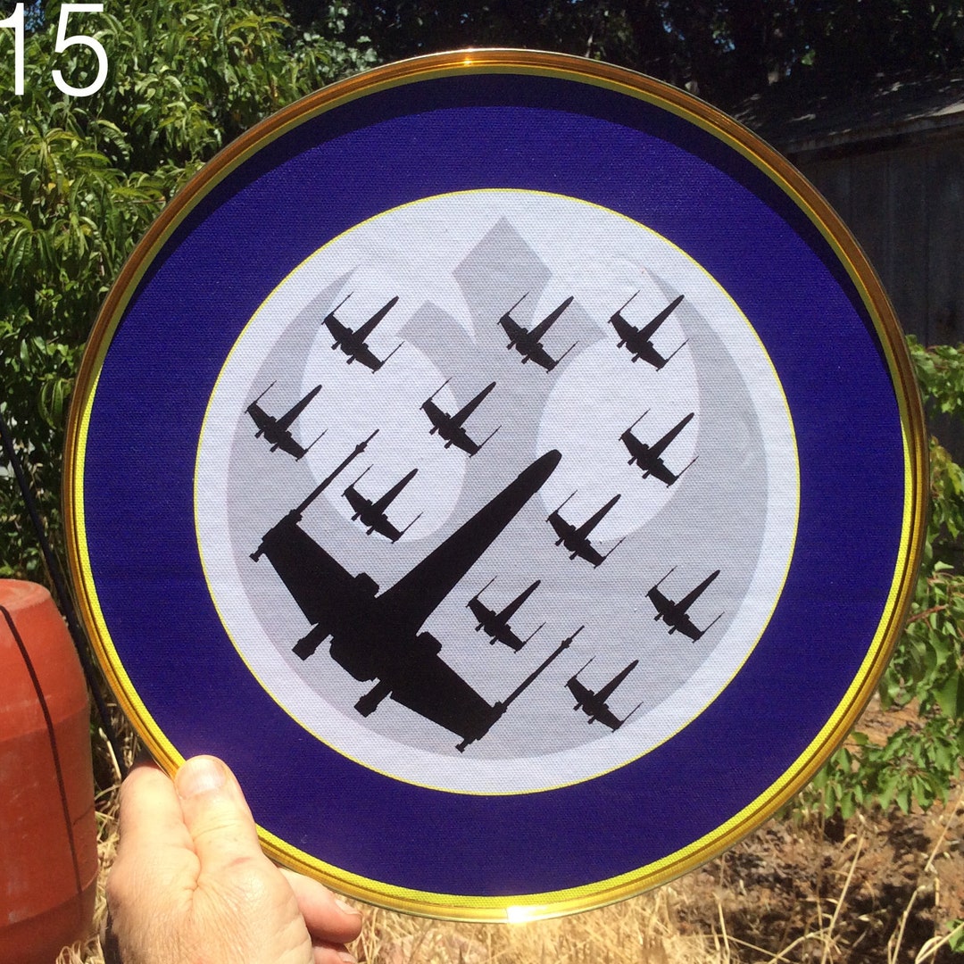 Star Wars Wraith Squadron Emblem, as a Framed Round Poster/sign - Etsy