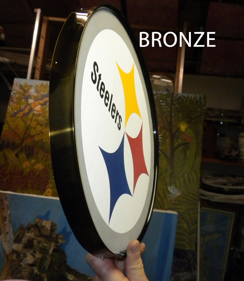 STEELERS Logo, as a Framed Round Poster - Etsy