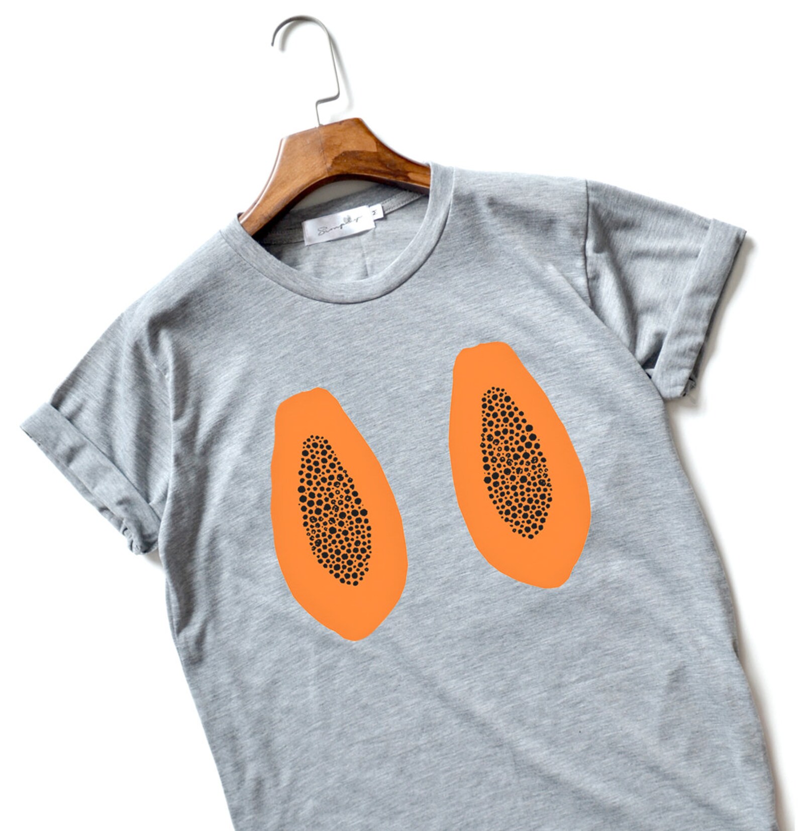 Papaya shirt Papaya boob shirt boob boob shirt Clothing Women | Etsy