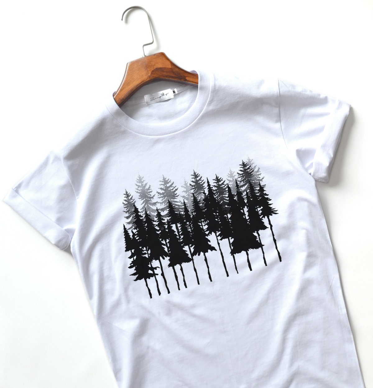 Pine Shirt Pine Tree Shirt Adventure Hiking Camping Shirt | Etsy