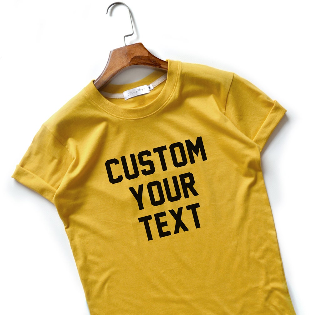 Custom Shirt Design Shirt Customization Shirt Funny T-shirts - Etsy UK