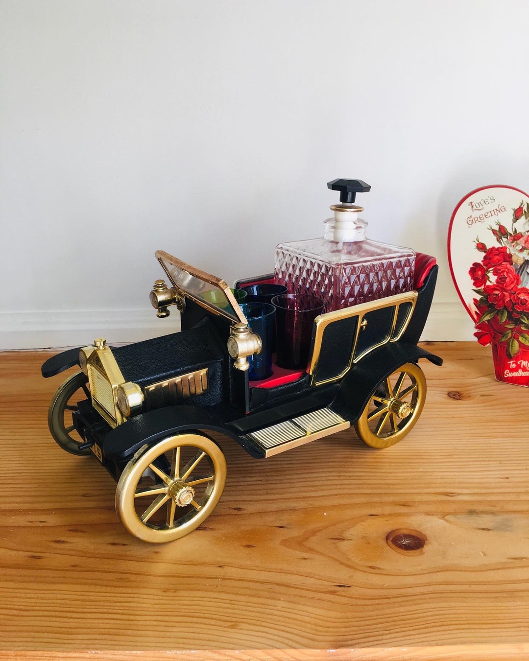 Ford Vintage Car Drink Decanter - Etsy