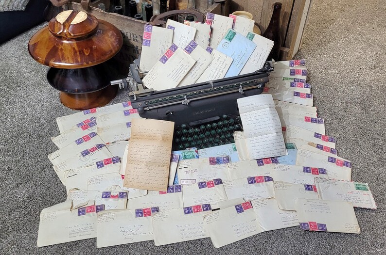 1950s Love Letters, My Sweetest/dearest Darling. Vintage Handwritten ...