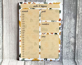 PRINTED A5 Timed Times Planner Insert WO2P Week on 2 Pages - Etsy UK