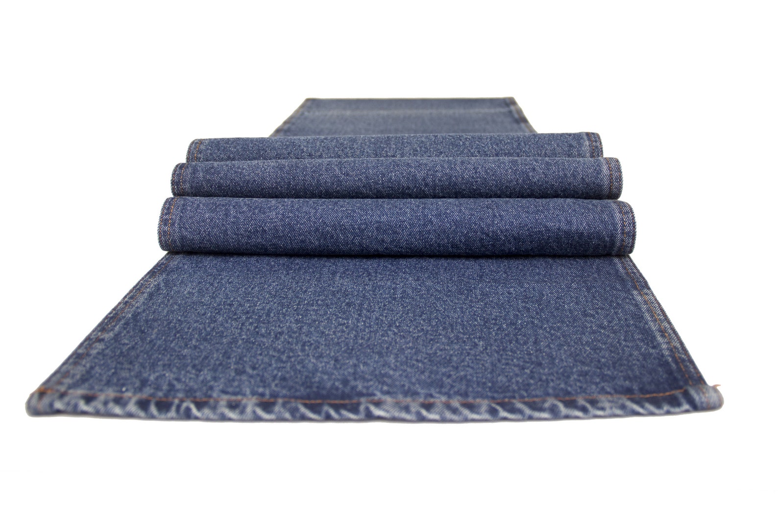 Blue Table Runner of Denim Party Decor 72 Inches Runners - Etsy