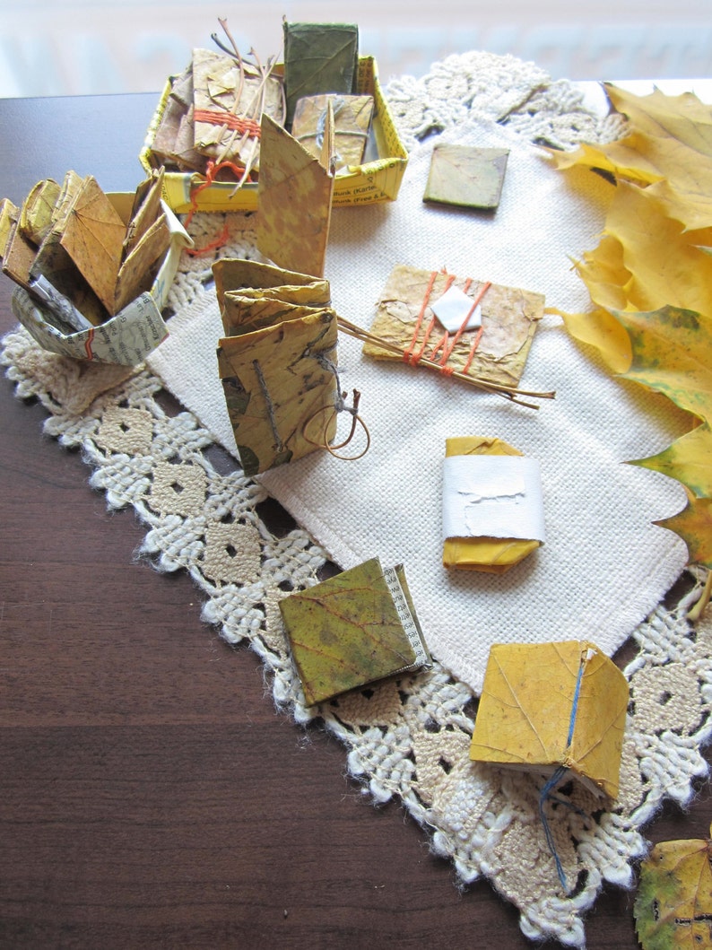 Leaf Booklets, Little Love Booklets ~libritos De Amor --artist Book ...