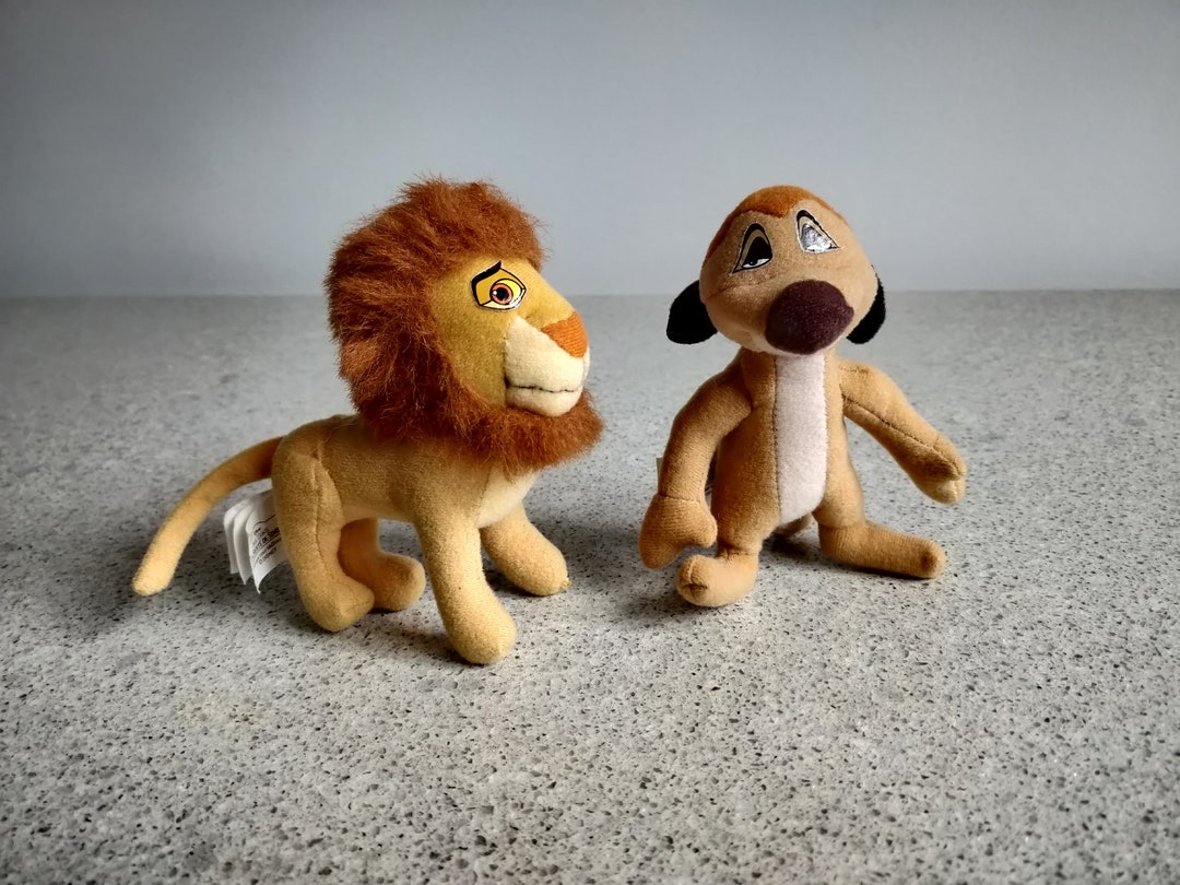 Collectible Set of 2 Lion King 2 (simba's Pride) Plush Mini Dolls/1998 ...