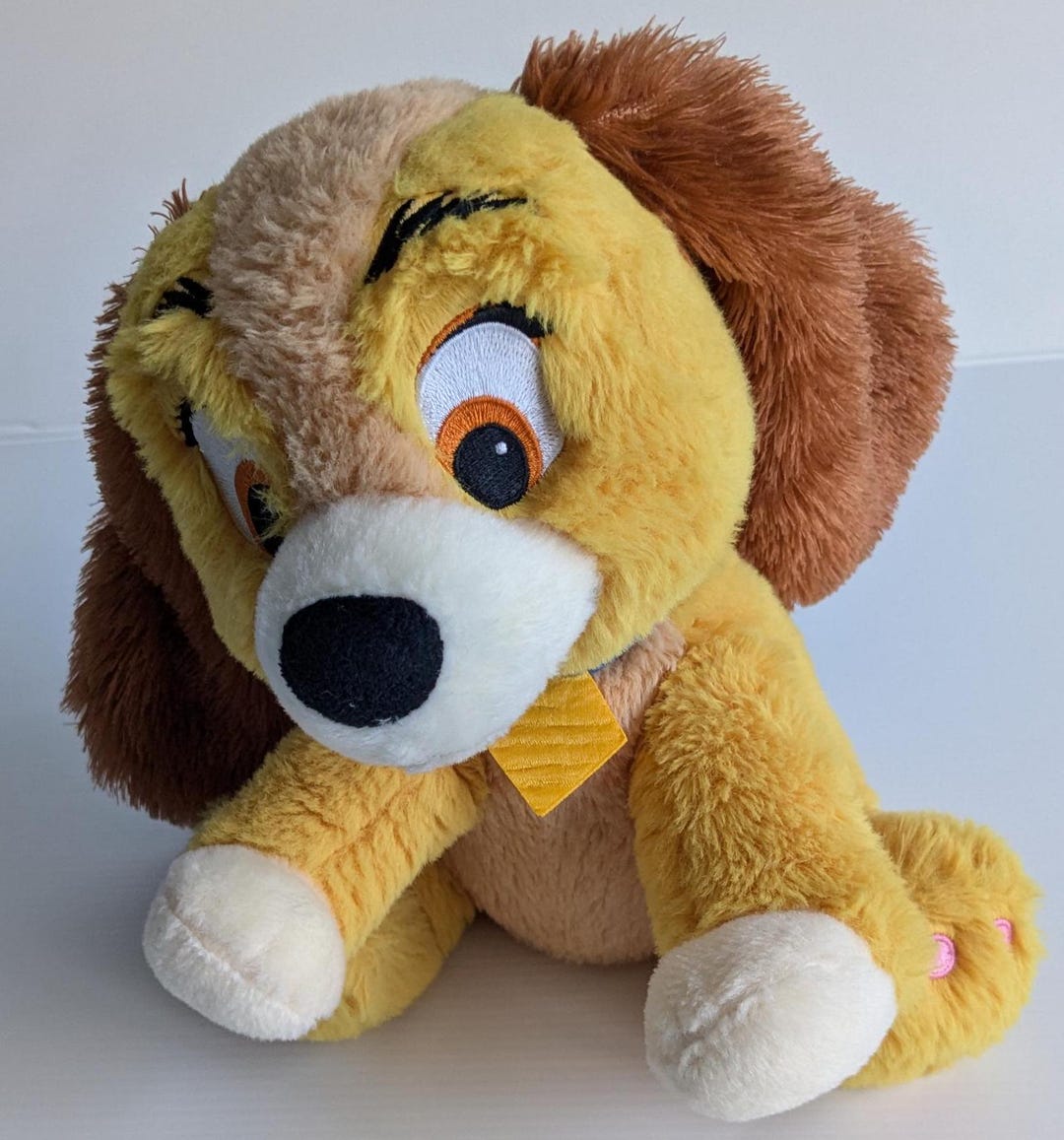 VTG Disney Lady 9" Stuffed Plush Doll/ Disney the Lady and the Tramp ...