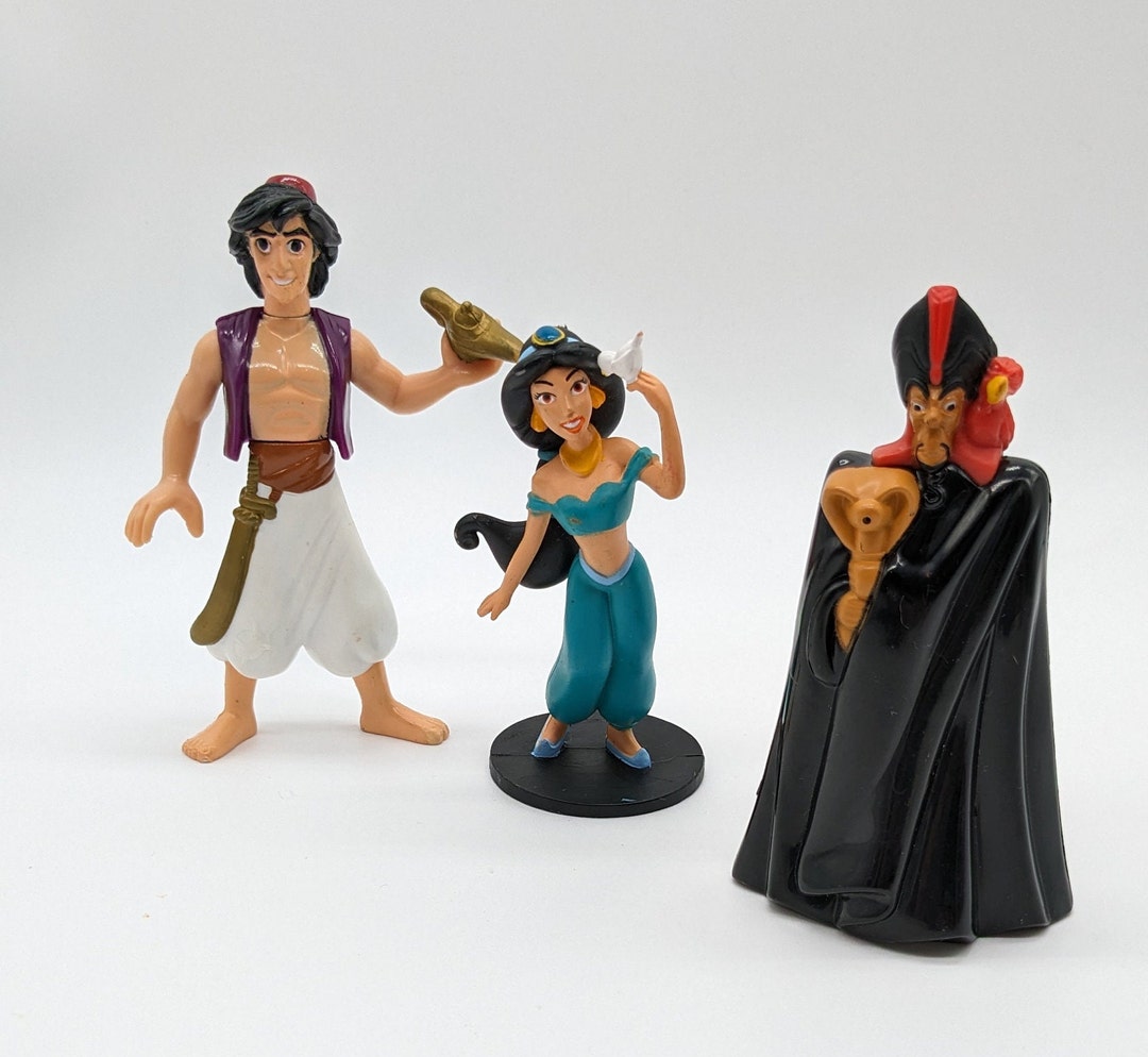 Set of 3 Aladdin Disney Plastic Figures/set of 3 Aladdin PVC Cake ...