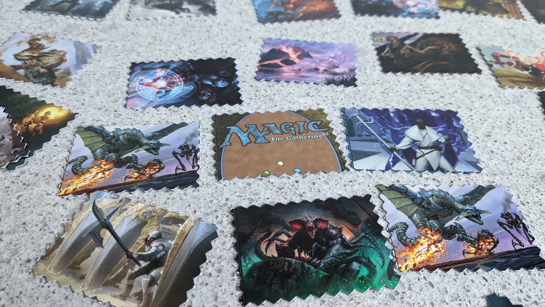 Set of 50 MTG Confetti Table Themed Party /set of 50 MTG Rectangular ...