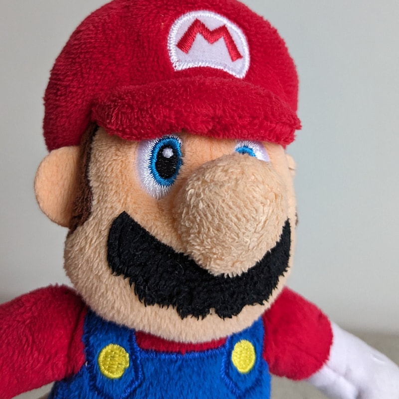 Mario Plush - Etsy