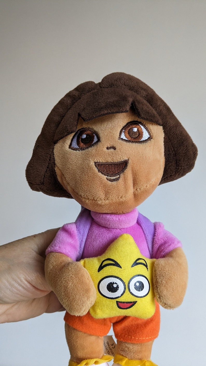 Vintage Dora the Explorer Plush Doll With Backpack and Star/collectible ...