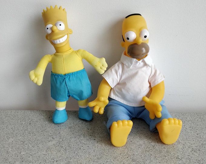Homer Simpson Plush Doll - Etsy