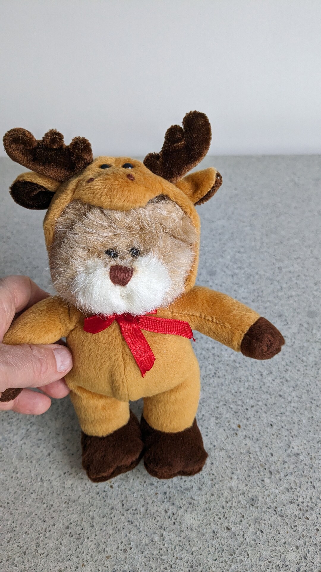 Collectible Rudolph Reindeer Teddy Bear Stuffed Animal Plush Toy/teddy ...
