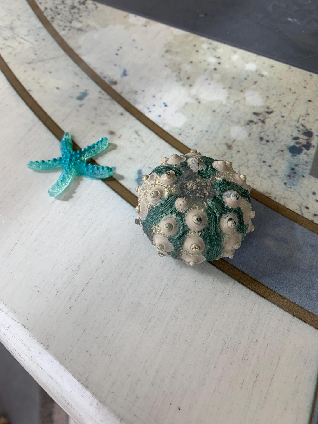Sea Urchin & Starfish Resin Art 2” for Crafts or Decor - Etsy