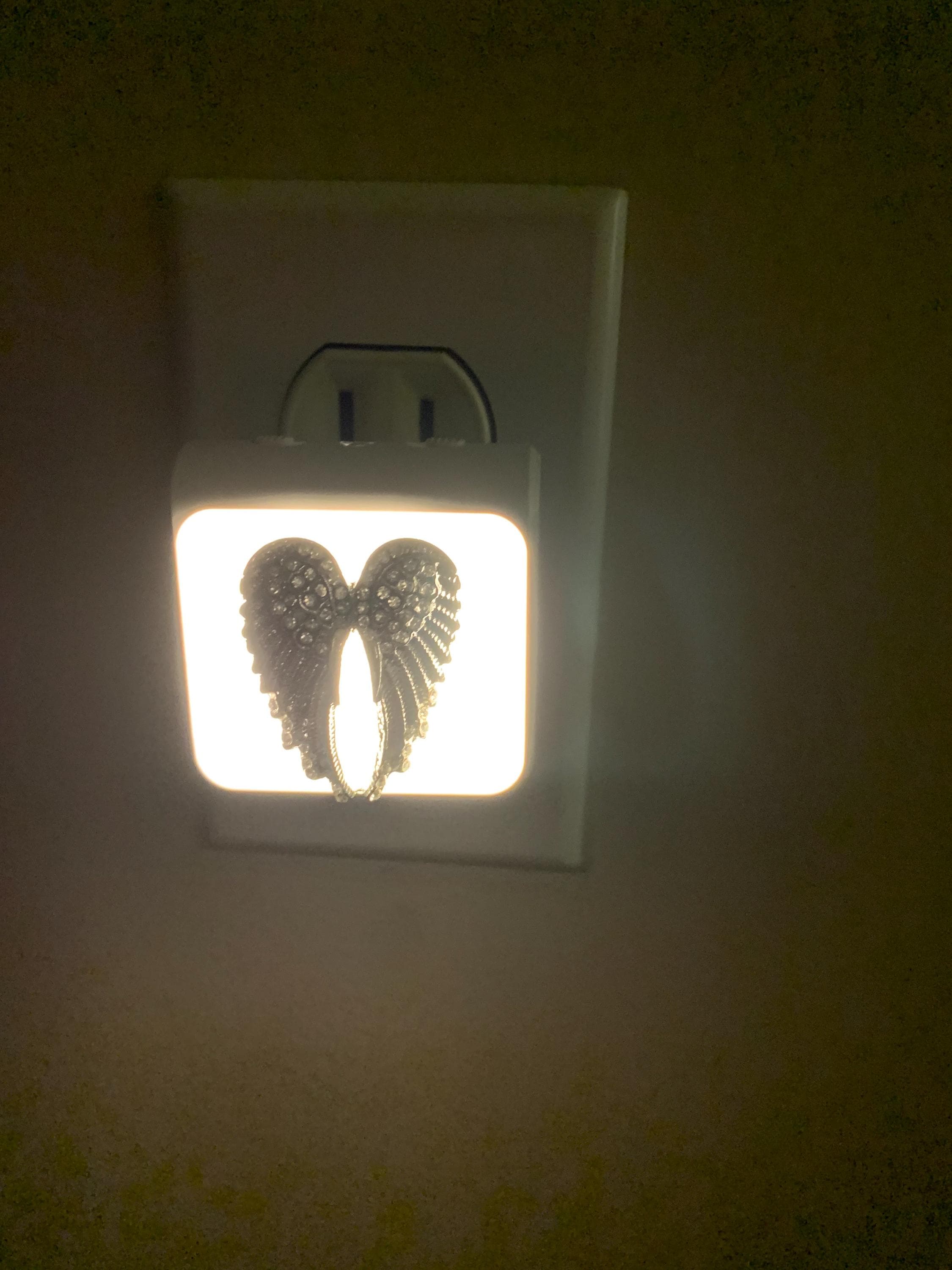 Angel Wings Dusk to Dawn Night Light - Etsy