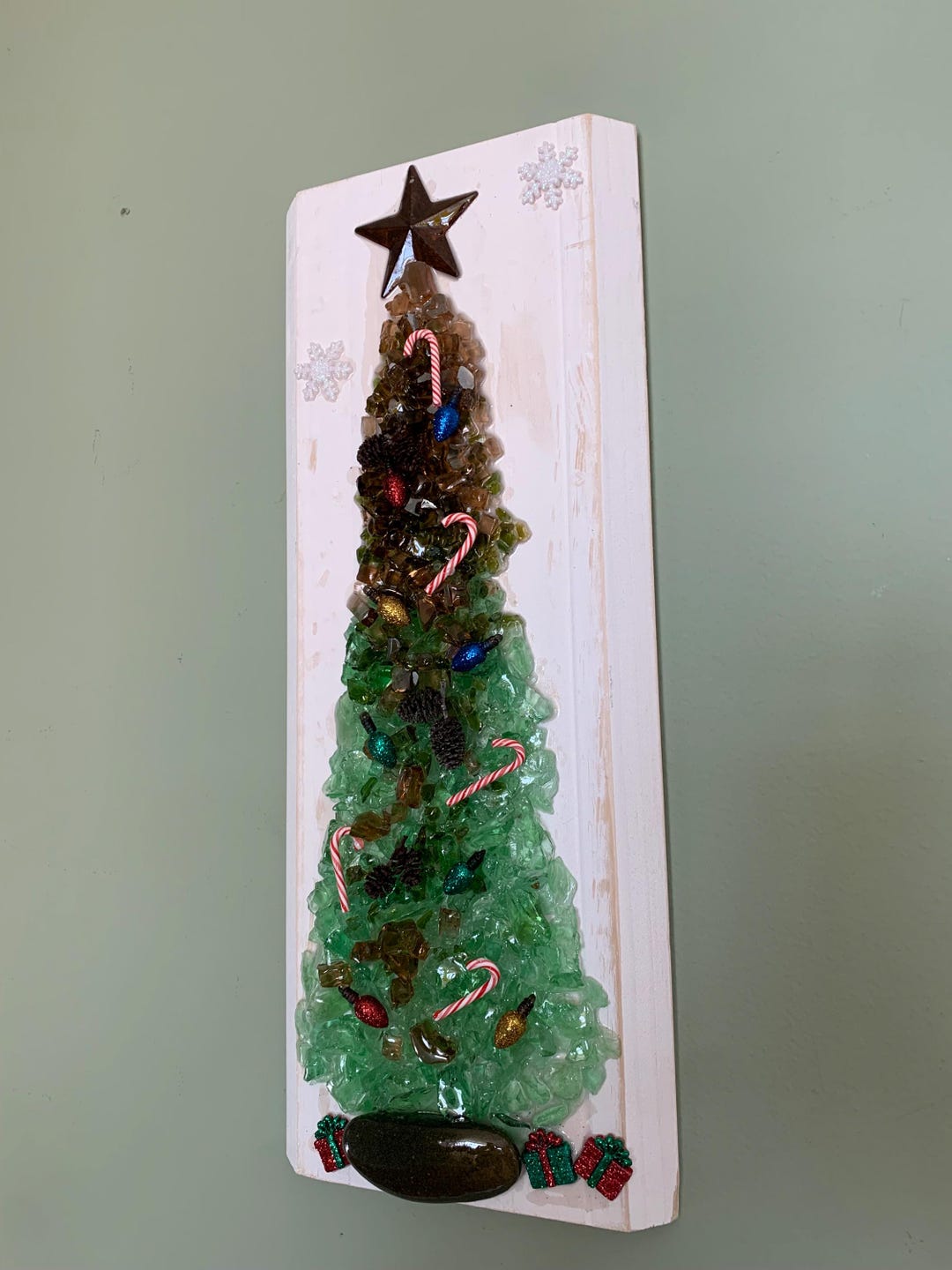 Beautiful Glass Resin Tree for Home Decor 13.5”x5.5” - Etsy