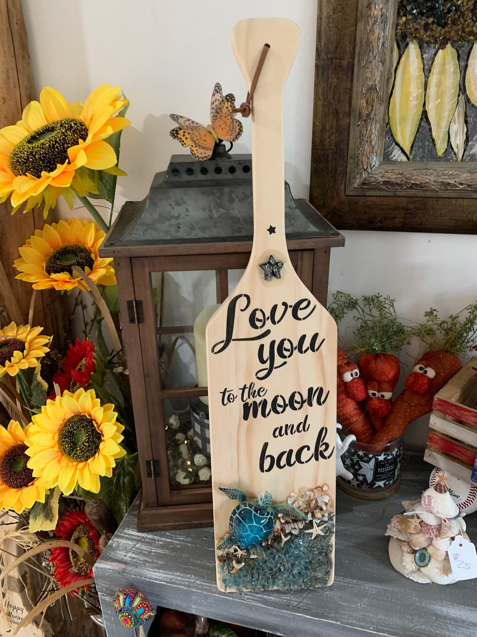 Paddle Board Sign for Decor Nautical 24”x5.5” - Etsy