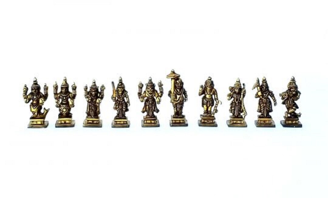 Brass Dasa Avatar Statue Set (DASAVRT) - Etsy