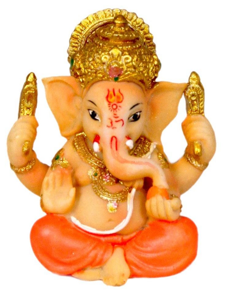 Krishna K20 Cute Mini Lord Ganesh Statue 2 Ganapati - Etsy