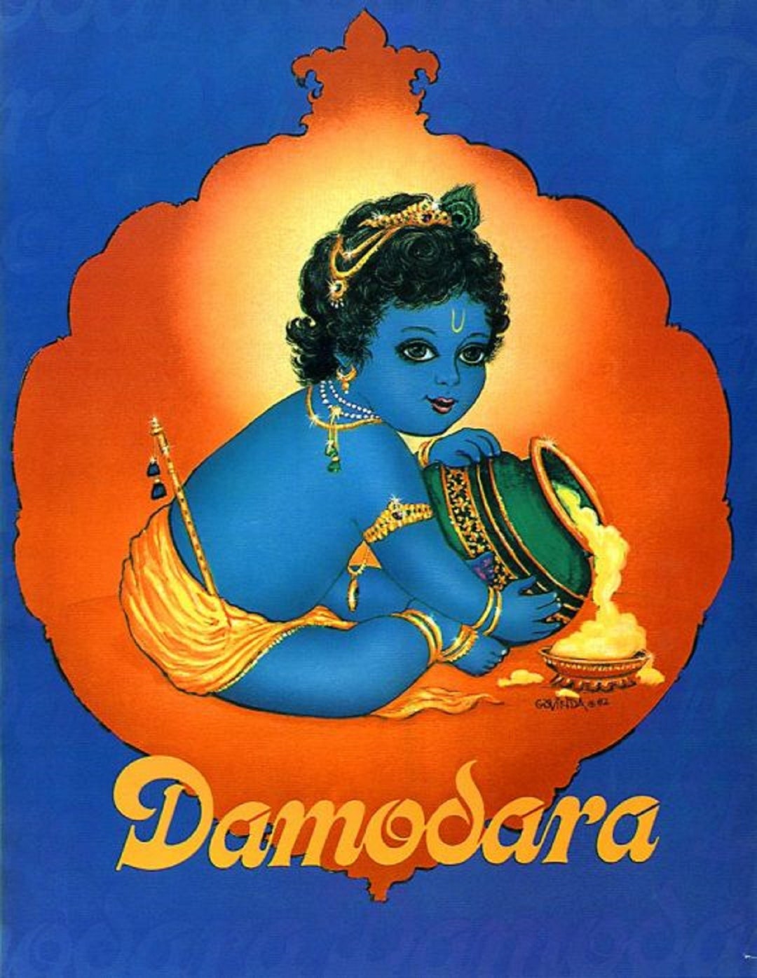 Krishna Damodara Coloring Book (DAMO) - Etsy