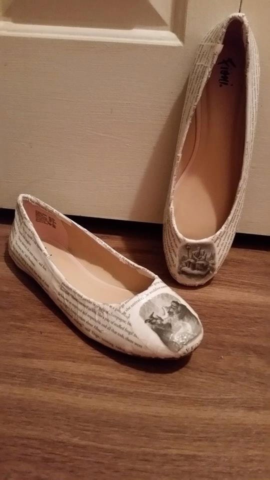 Custom Decoupage Shoes - Etsy