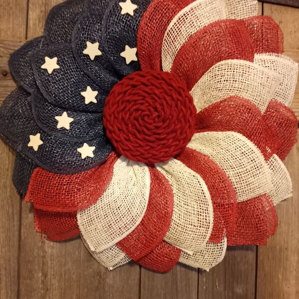Veterans Day Wreath - Etsy